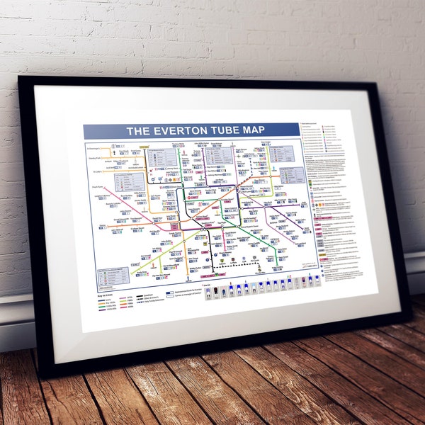 Tube Map - Etsy UK
