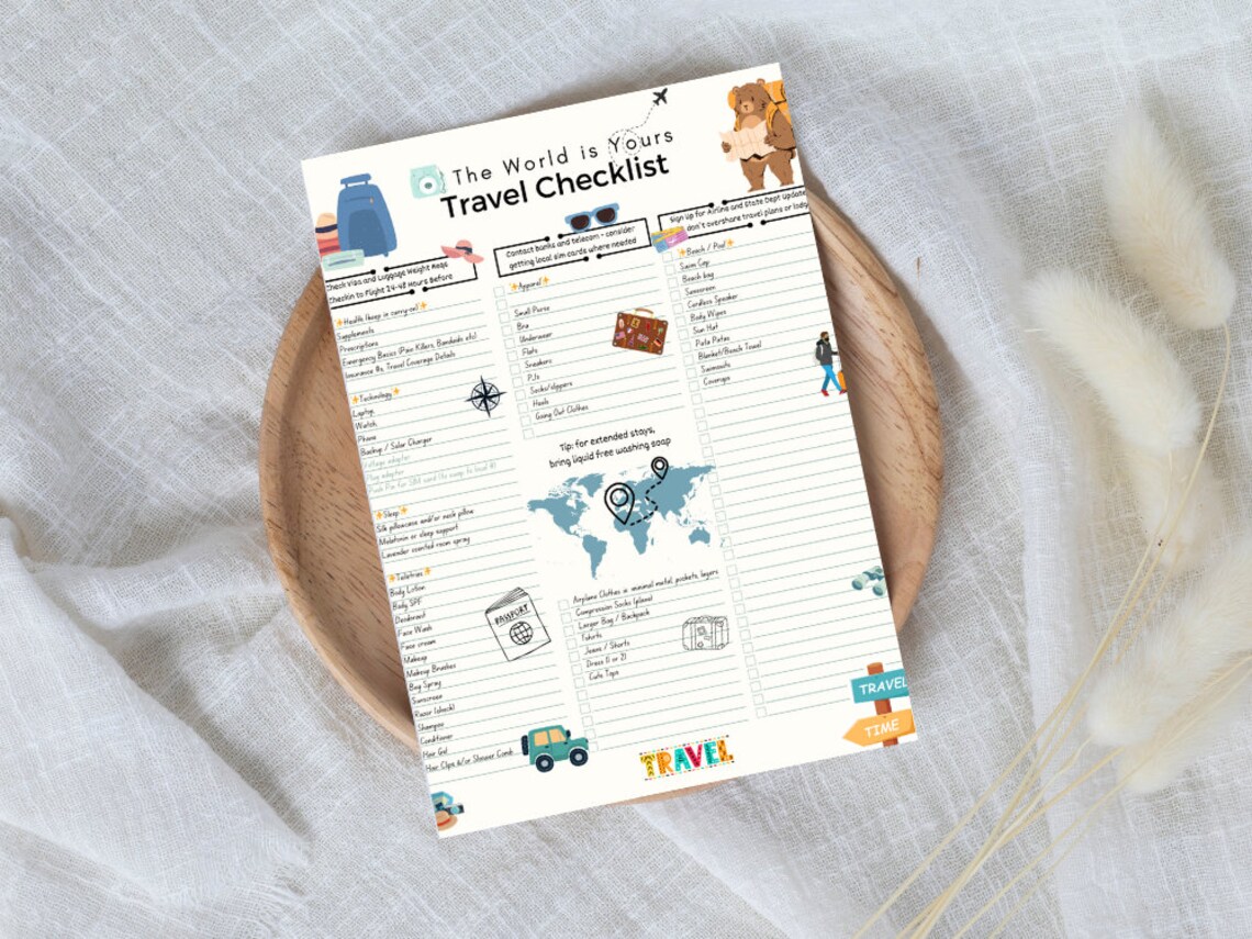World Explorer's Packing Companion - International | Global Travel ...