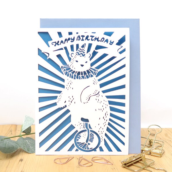 Scandinavian Birthday Card - Etsy