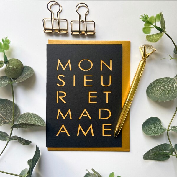 Madame Monsieur - Etsy