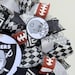 Las Vegas Raiders Wreath, LA Raiders Mesh Wreath, NFL Wreath, Raiders ...