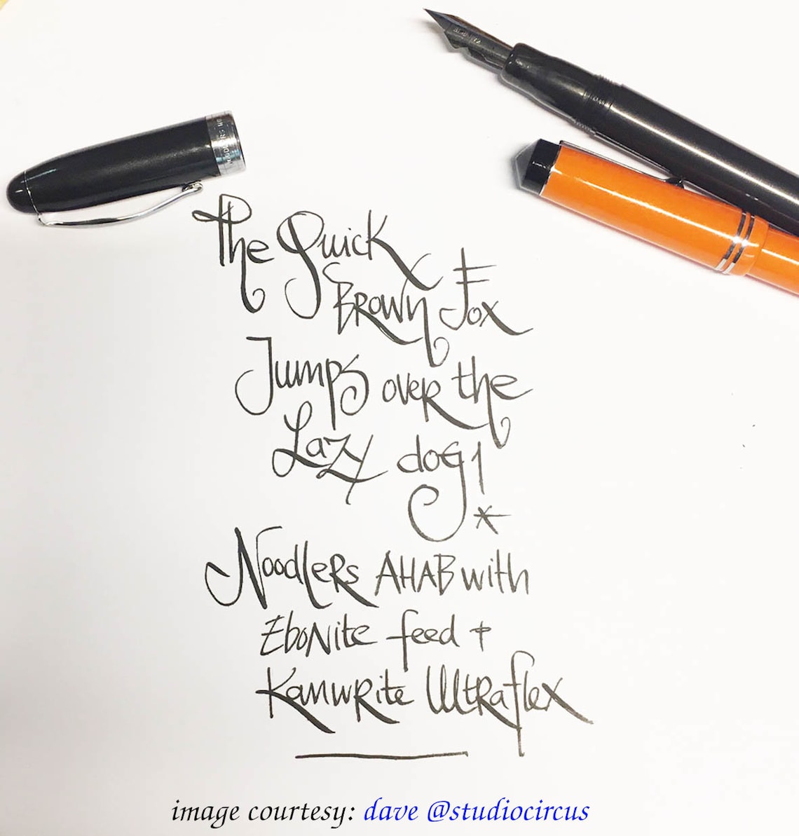 Set of 2 Kanwrite No.6 35mm Ultra Flex Medium M Fountain Pen | Etsy