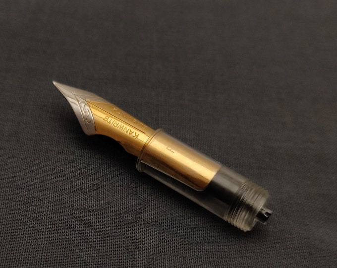 Bock Compatible Nib Unit With Kanwrite #6 (ultra Flex) Fountain Pen Nib ...