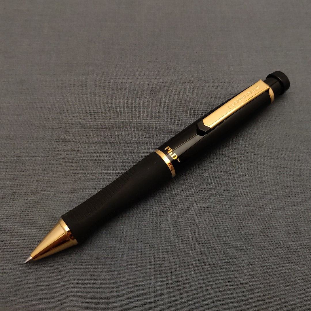 Sanford Phd Gold Roller Ball Pen - Black (made in Japan) - Etsy
