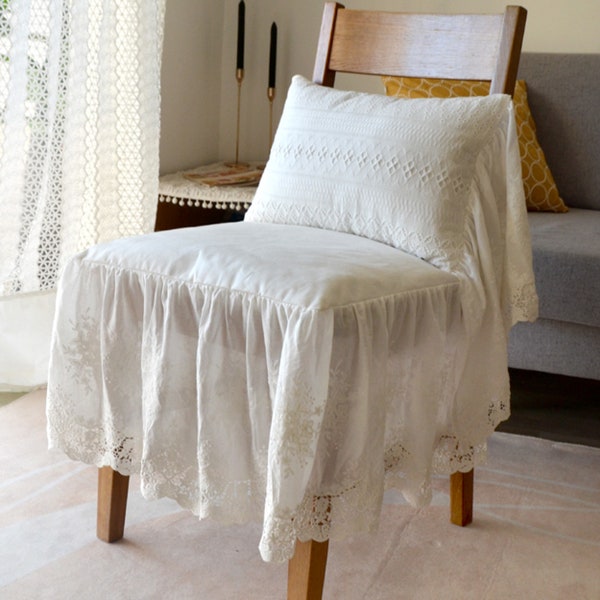Lace Chair Cover - Etsy