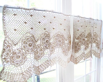 Crochet Window Valance Pattern - Etsy