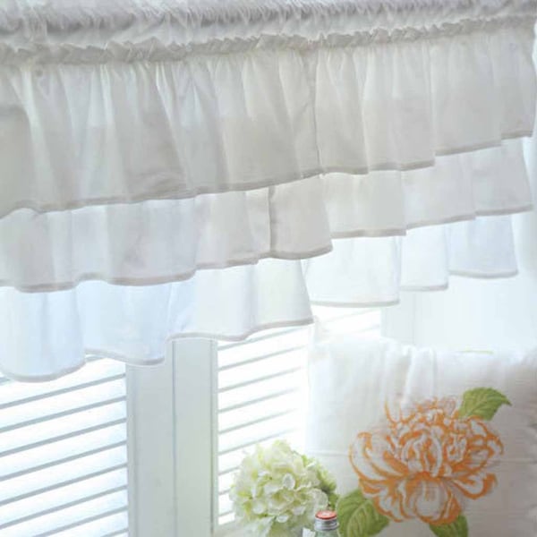 Ruffle Valance - Etsy