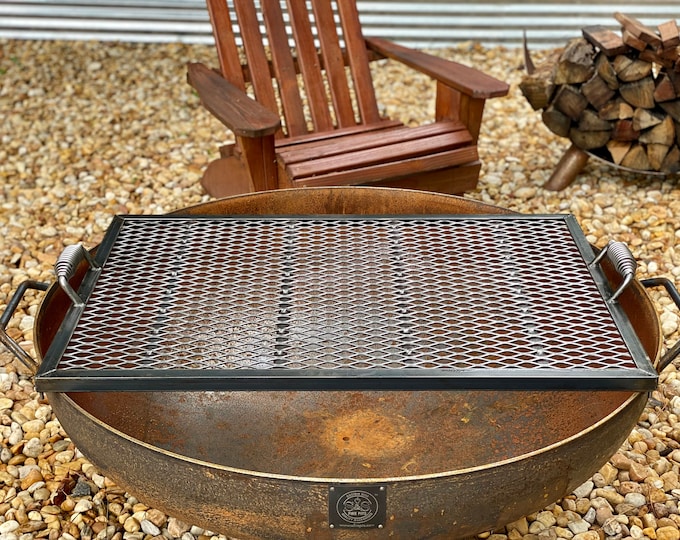 Stainless Steel Fire Pit Grate - Etsy