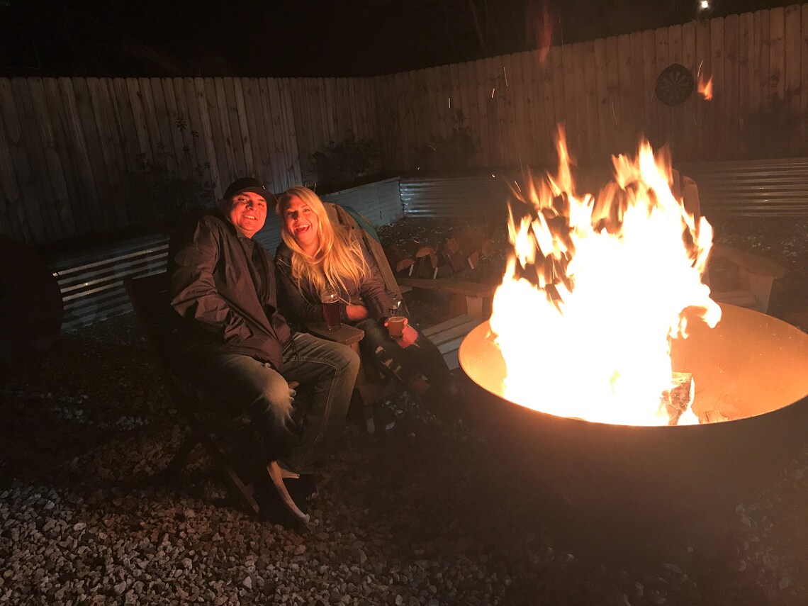 42 Elliptical Short Fire Pit | Etsy