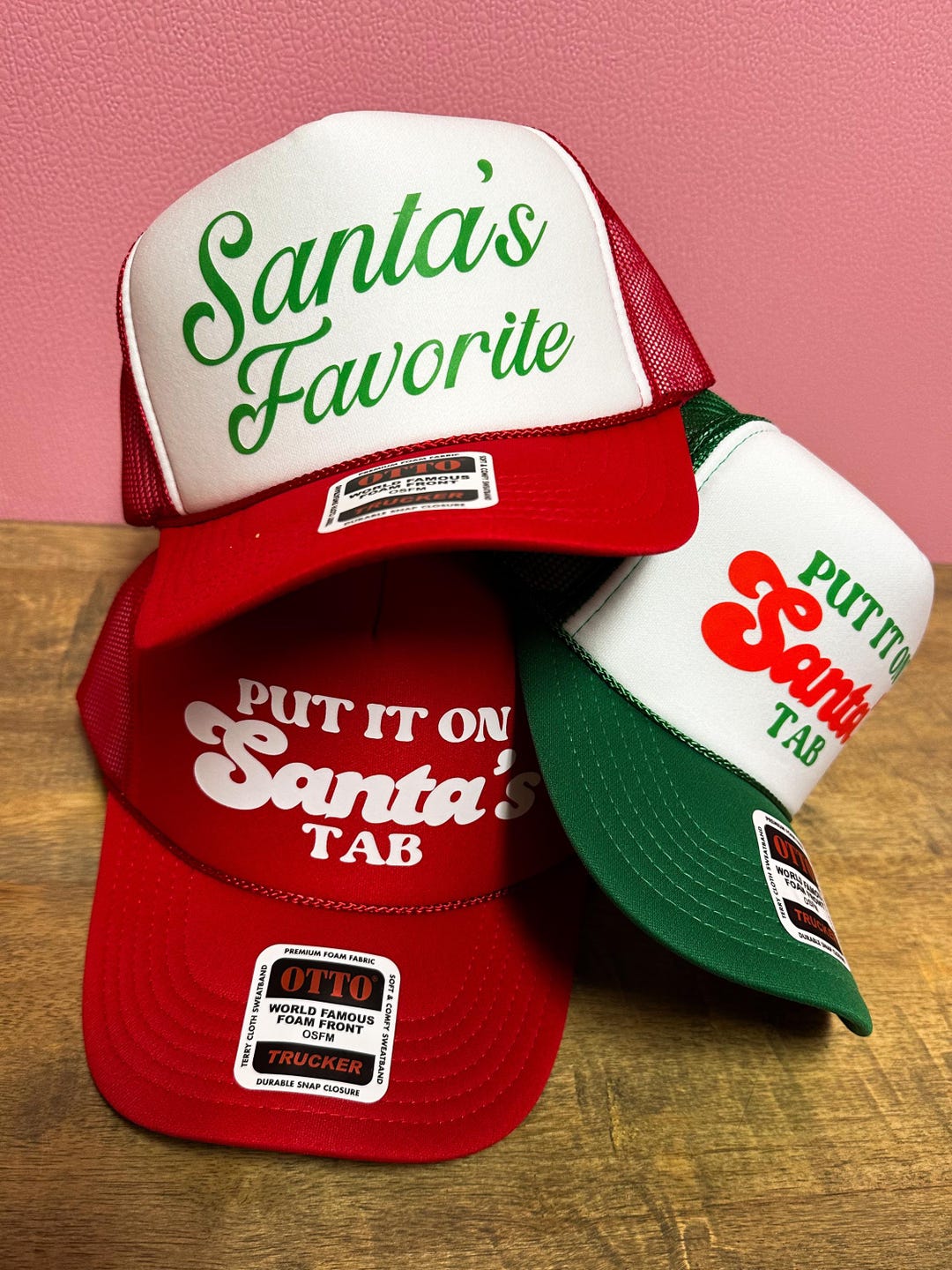 Christmas Hat for Adults, Put It on Santa’s Tab Hat for Christmas Party ...
