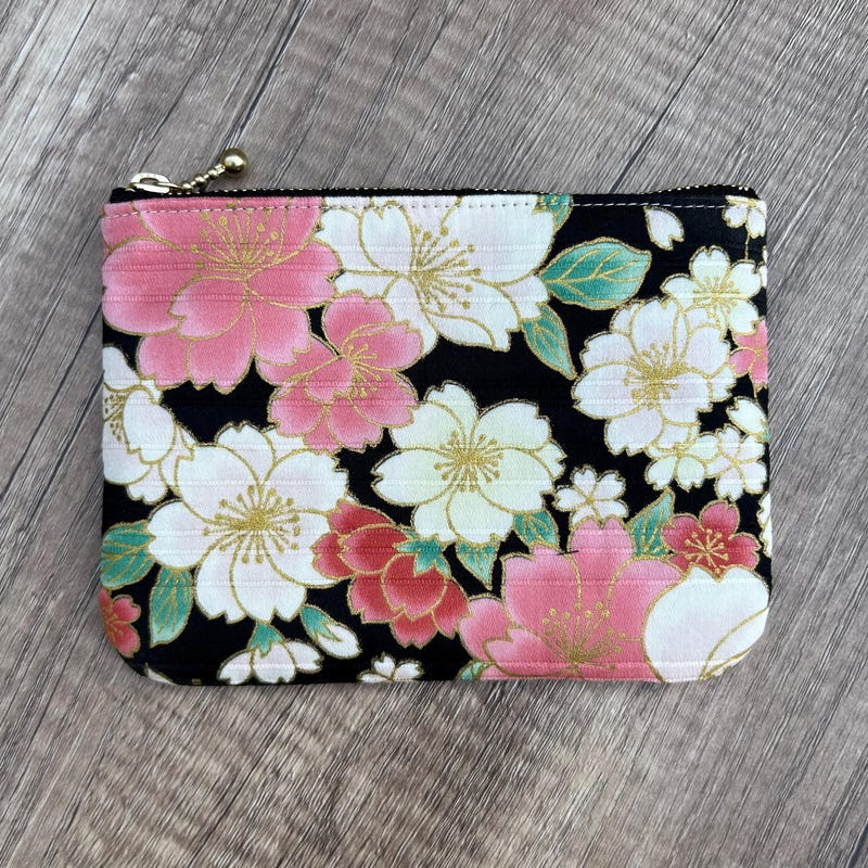 Floral Coin Purse - Etsy