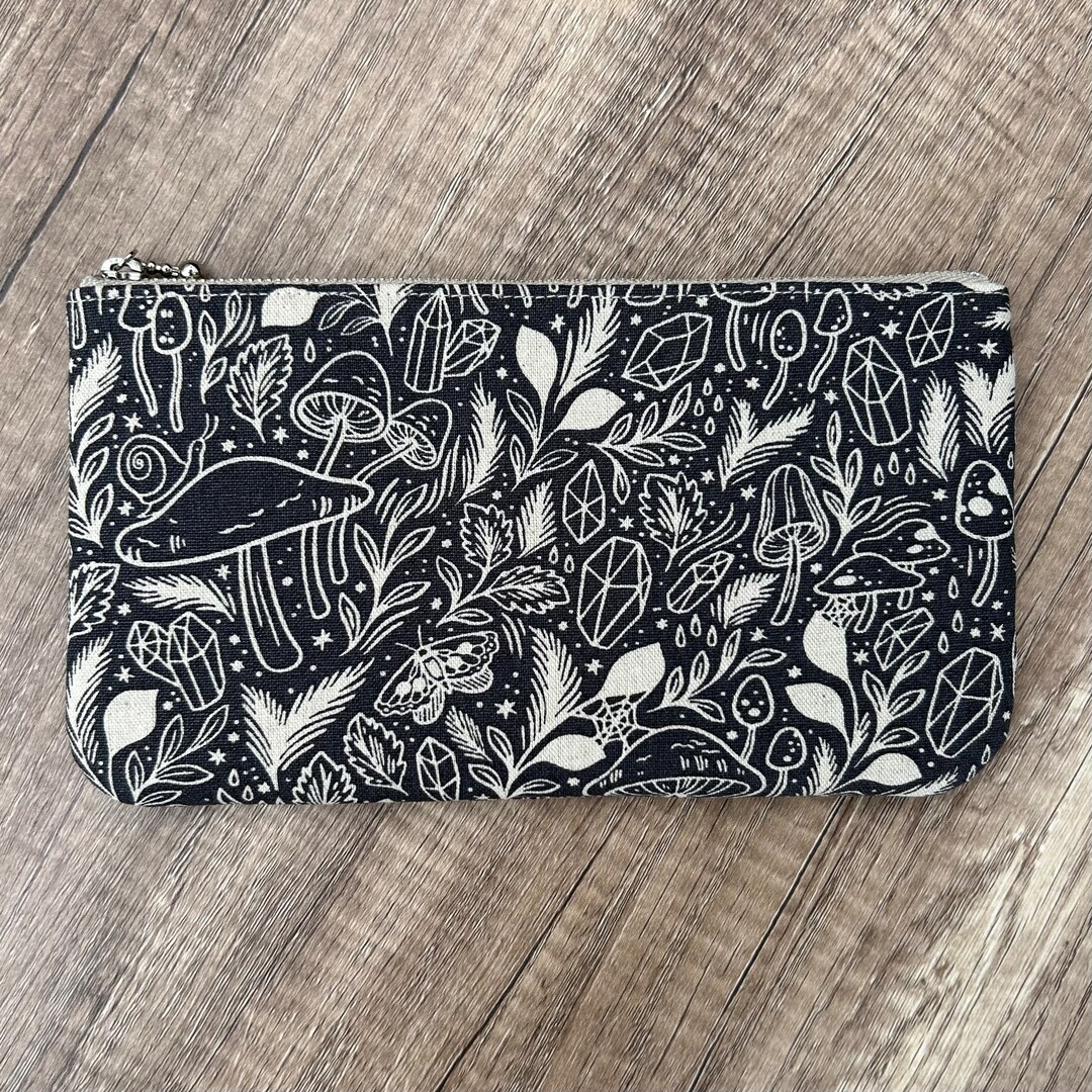 Mystical Mushroom Pencil Case, Handmade Mushrooms Fungus Fungi ...