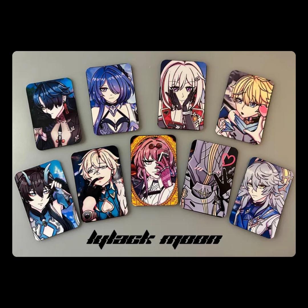Honkai Star Rail | Photo Cards | Hoyoverse | Mihoyo | Acrylic Keychain ...