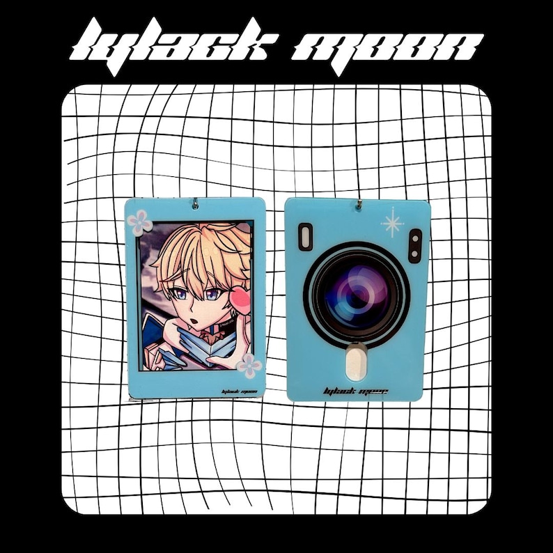 Honkai Star Rail Acrylic Keychain: March 7th Camera Photo Card Holder ...