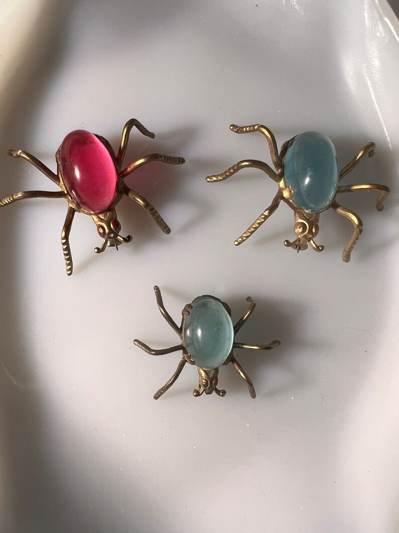 Jelly Belly Spider Bug Pins - Etsy