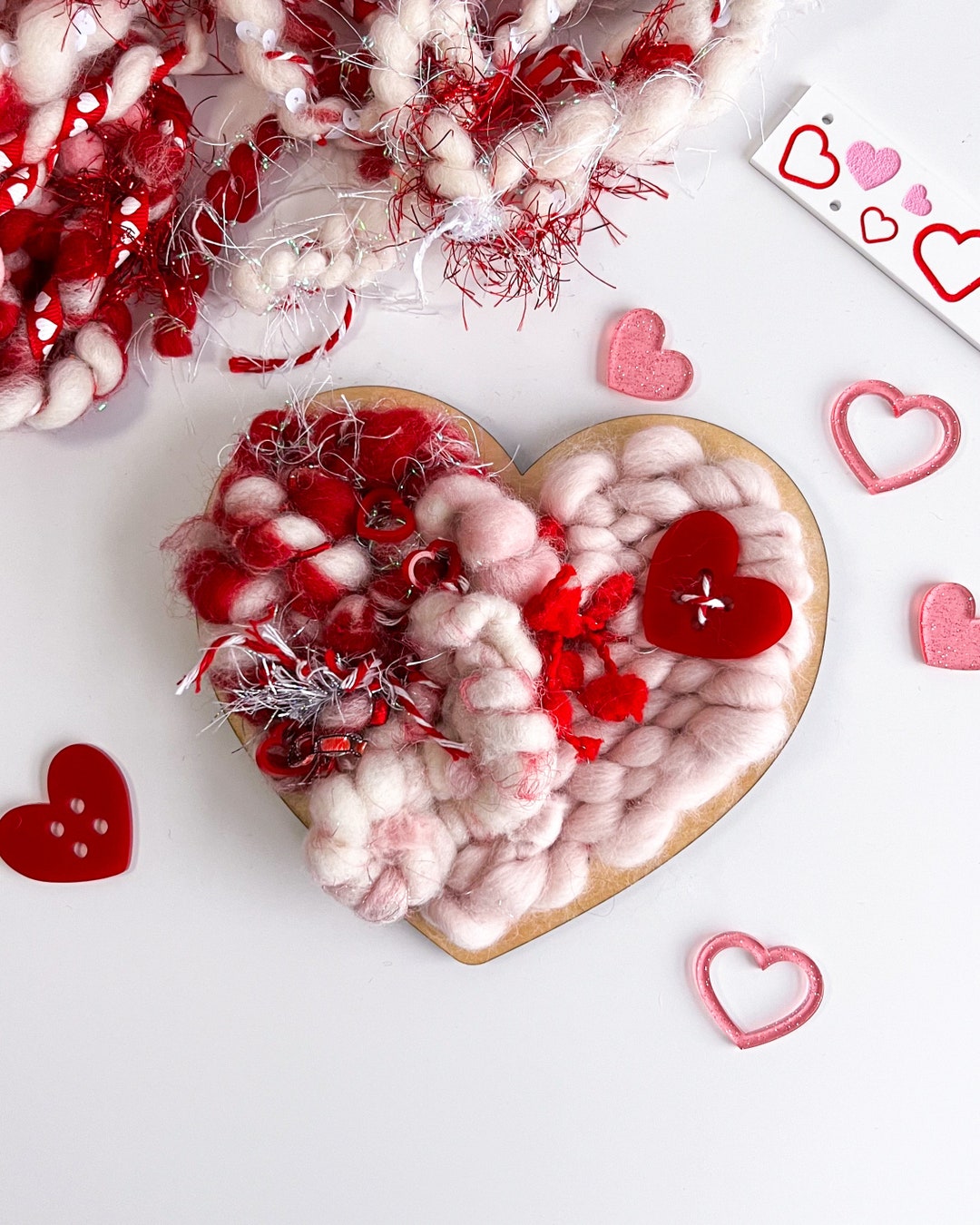 DIY Heart Weaving Kit - Etsy