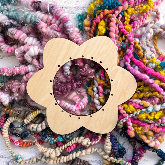 Flower Shape Weaving Loom Shape Loom for Weaving Frame Loom - Etsy