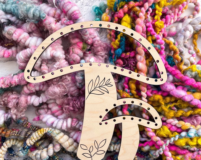 Mushrooms Shape Weaving Loom Shape Loom for Weaving Frame Loom - Etsy