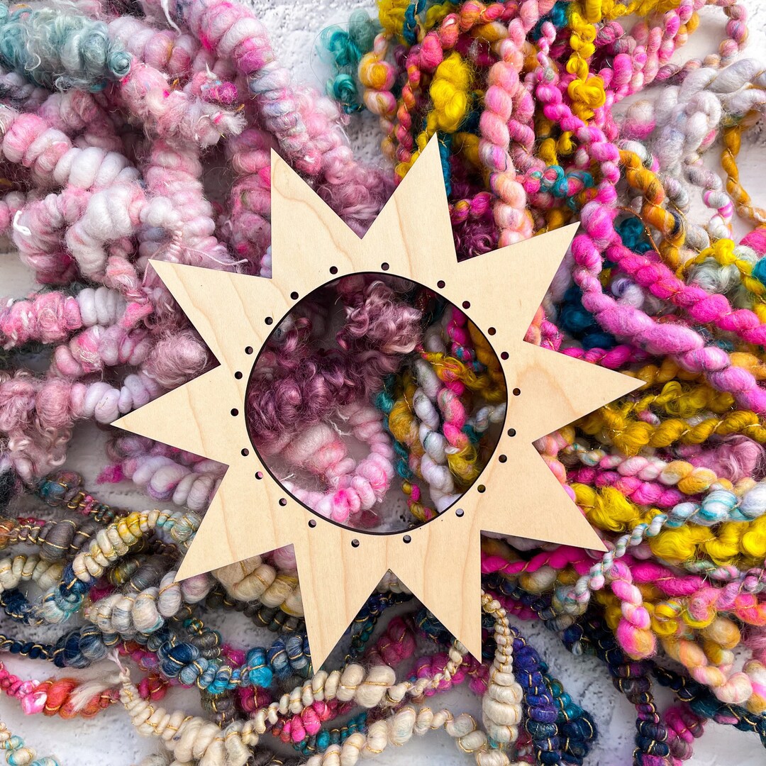 Sun Shape Weaving Loom Shape Loom for Weaving Frame Loom Weaving Tools ...