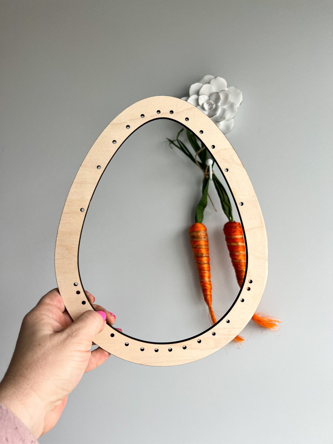 Egg Shape Weaving Loom Shape Loom for Weaving Frame Loom Weaving Tools ...