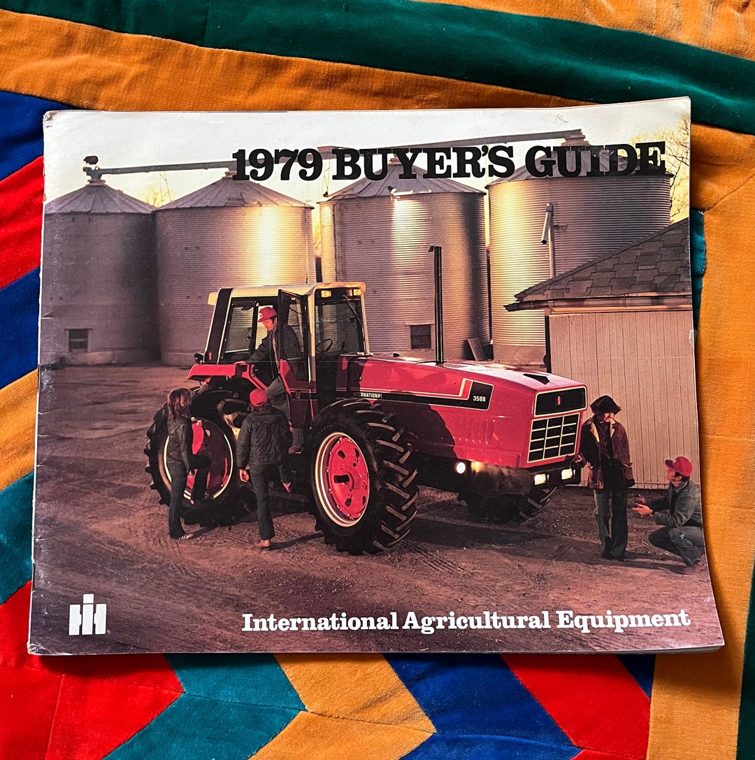 Original IH 1979 Buyers Guide Tractor Equipment Brochure International ...