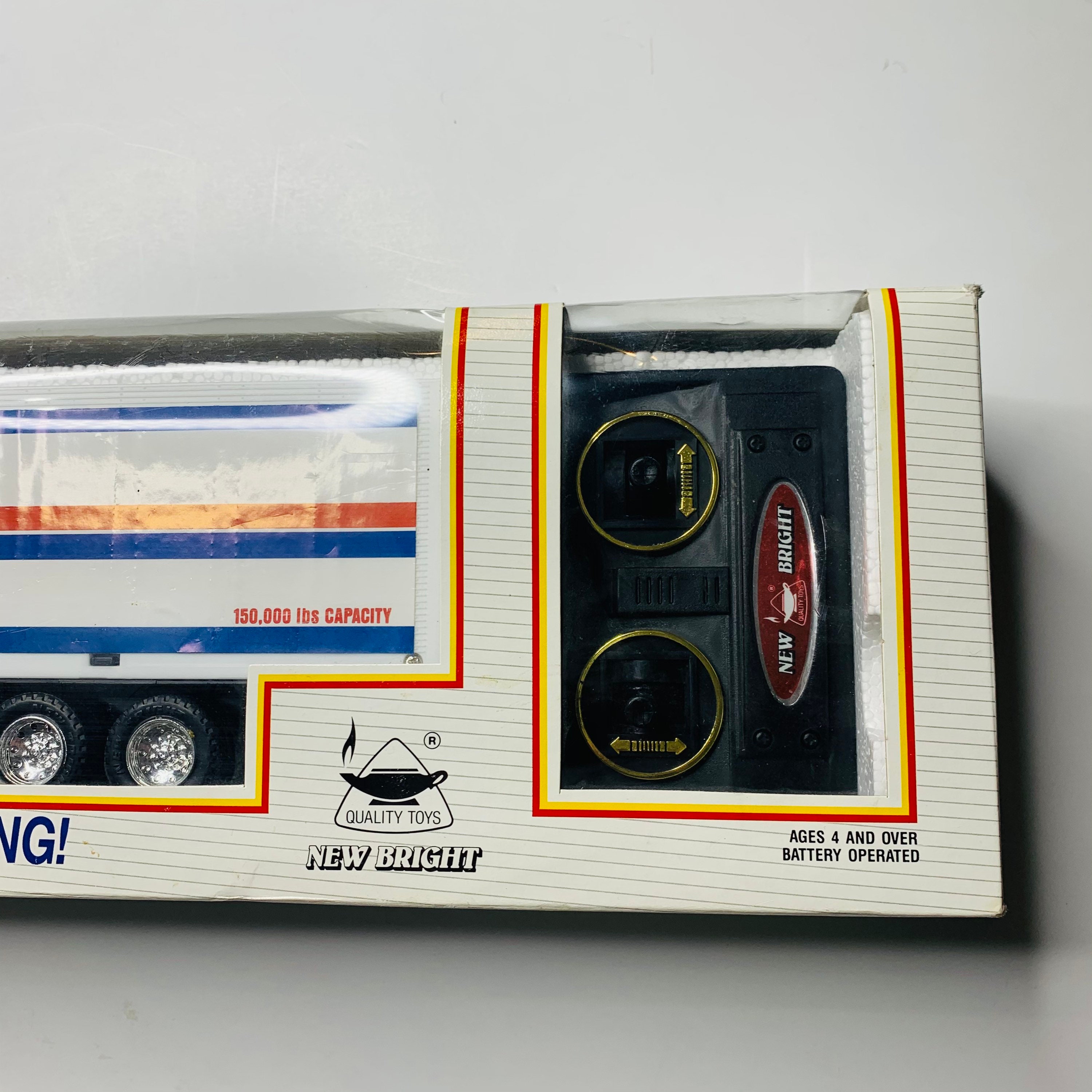 Vintage 1993 Shopko Freeway Remote Control 18 Wheeler Semi Truck Rig ...