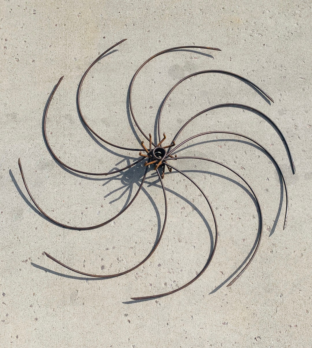 Antique Hay Dump Rake Tines Teeth Farm Equipment Part Steampunk Rust ...