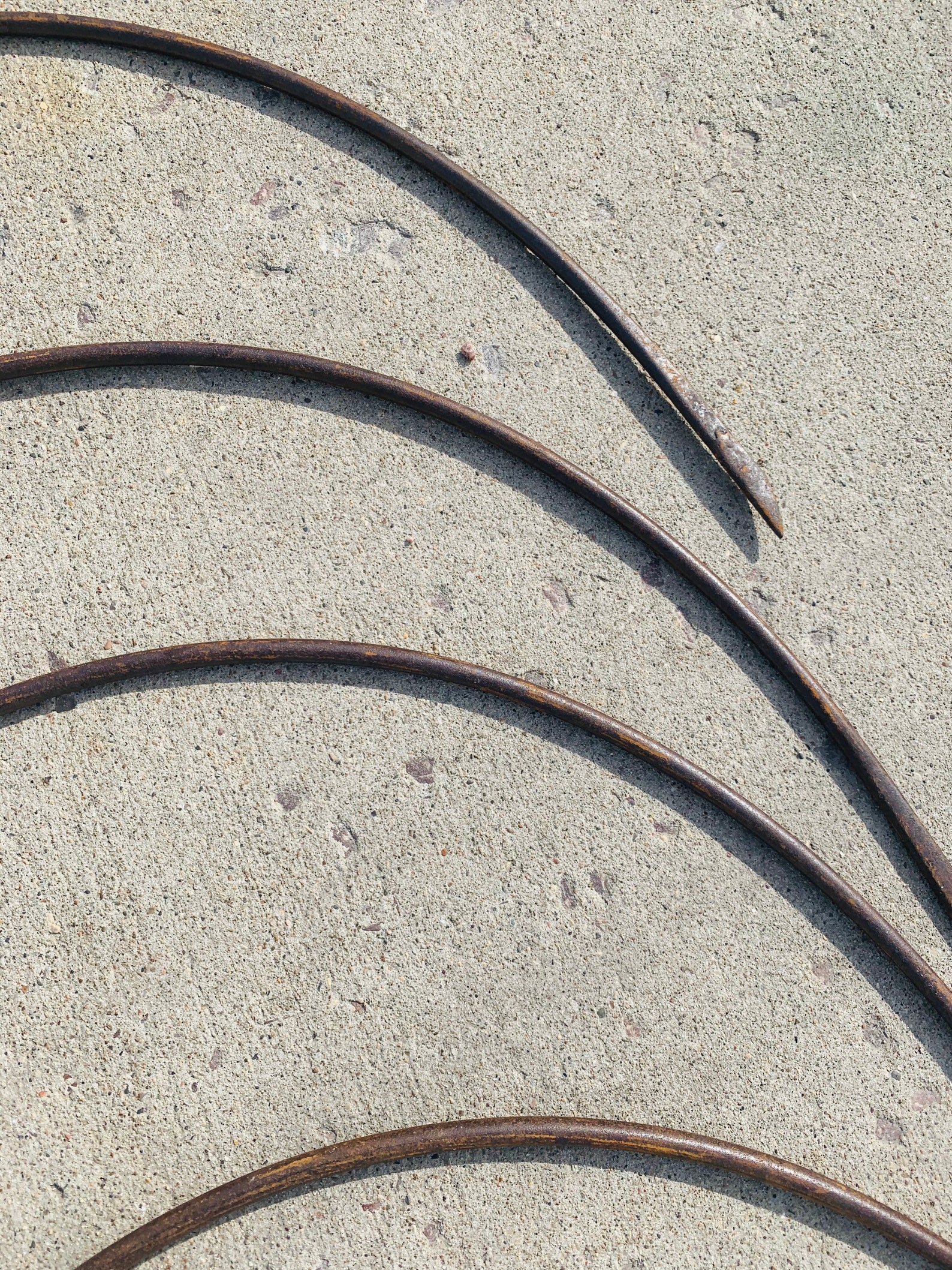 Antique Hay Dump Rake Tines Teeth Farm Equipment Part Steampunk Rust ...