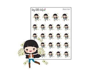 Payday Script Planner Stickers, Fits Erin Condren, Happy Planner and More Planners, Planner ...