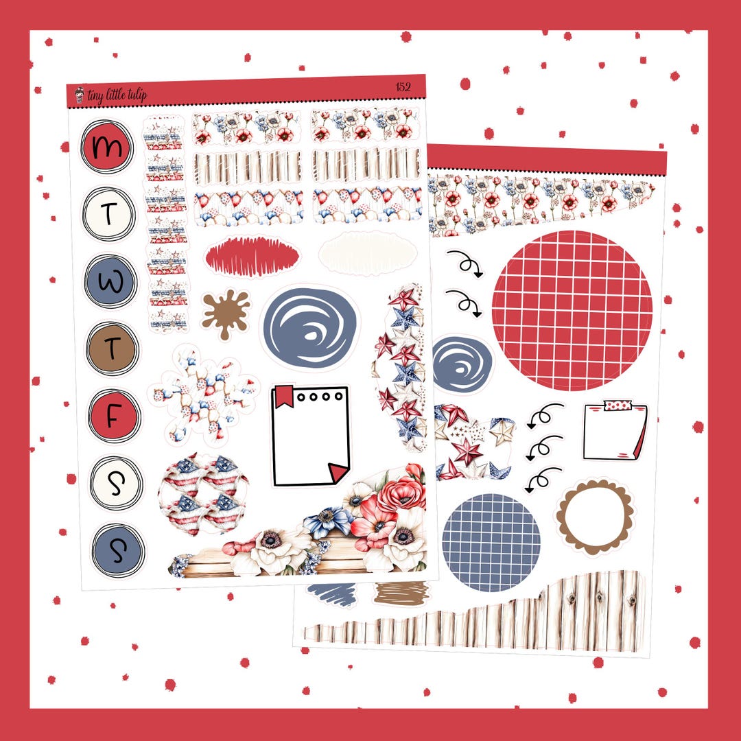 Journaling Kit-planner Stickers-152 - Etsy
