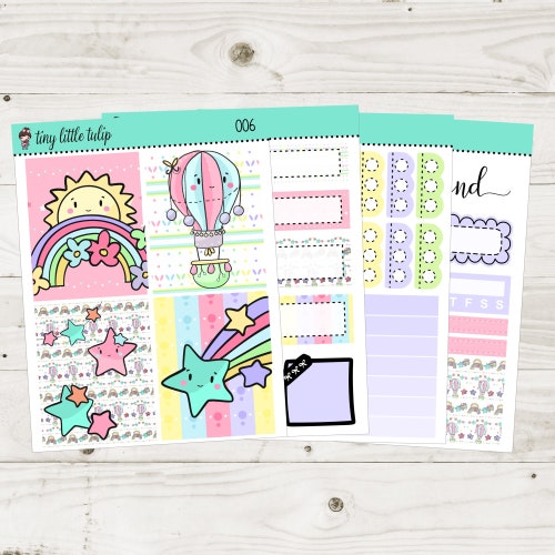 Planner Stickers Mini Kit 003 - Etsy
