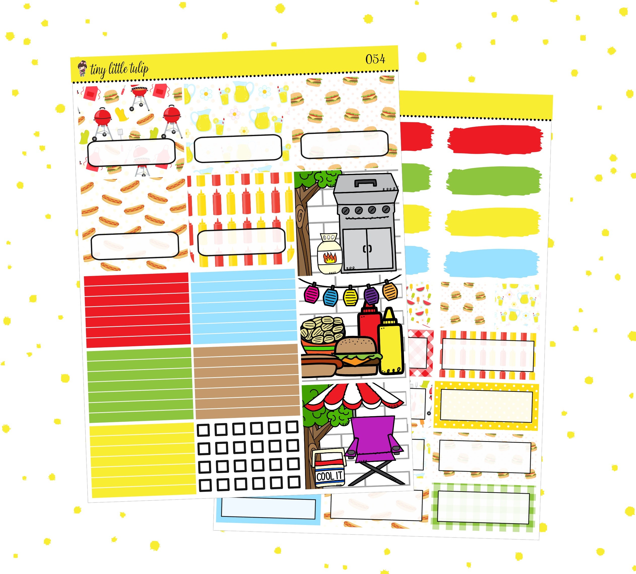 Labels Stickers, Labels & Tags TPC Nation Planner-Planner Stickers ...