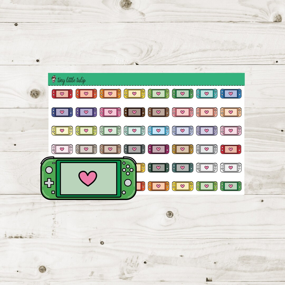 Planner Stickers Game Controller - Etsy