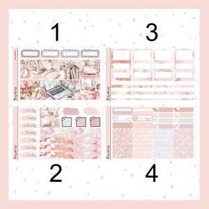 Glam Planner-b6 Weekly Kit-planner Stickers - Etsy