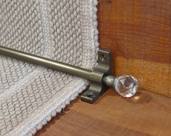 Bracket Stair Rod,runner Rods,3/8'' Stair Carpet Runners ,custom Size ...