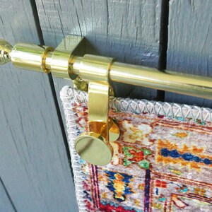 Metal Rug Hanger,quilt Hanger ,hardware Set,wall Rug Holder,tapestry ...