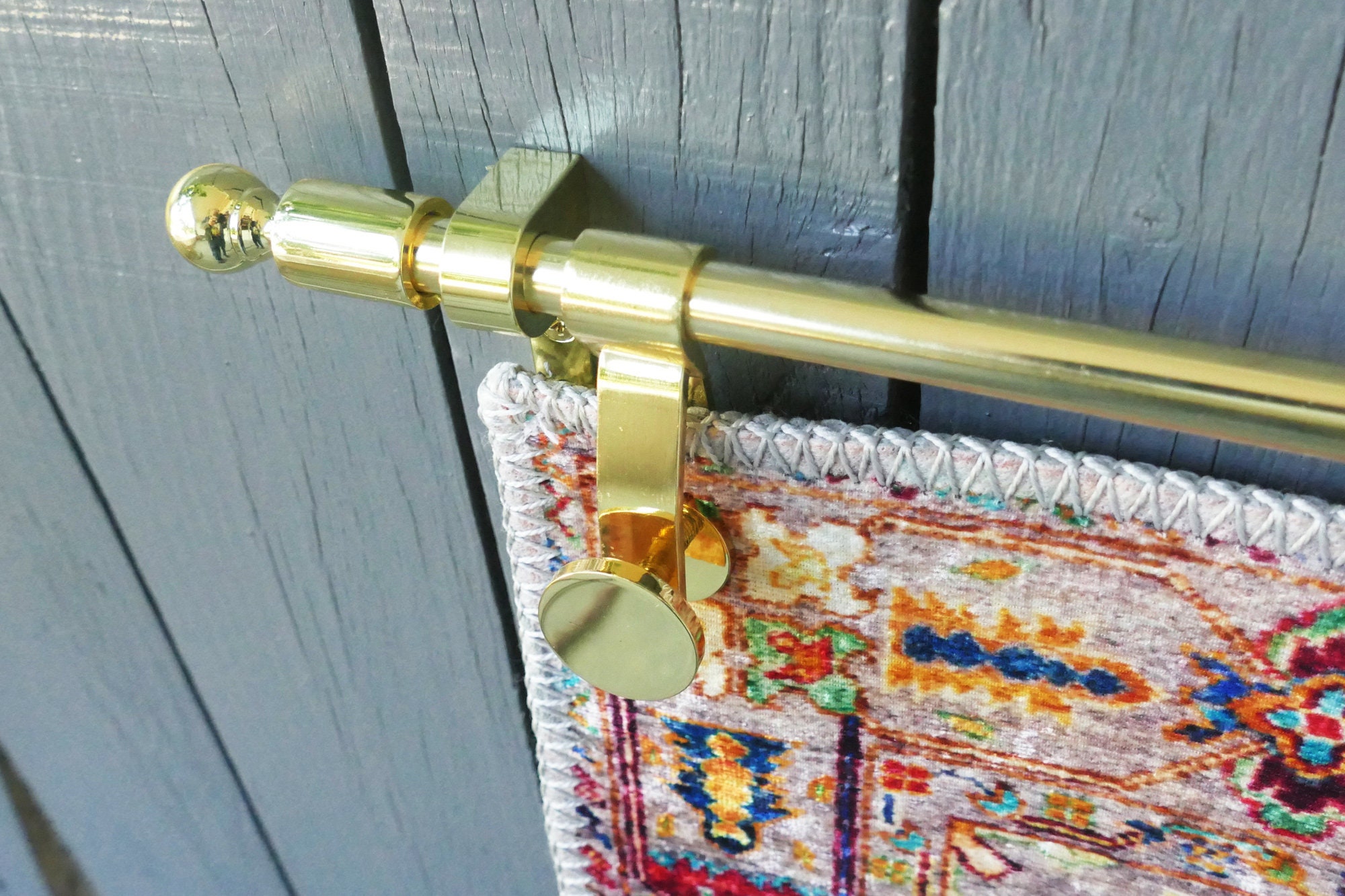 Metal Rug Hanger,quilt Hanger ,hardware Set,wall Rug Holder,tapestry ...