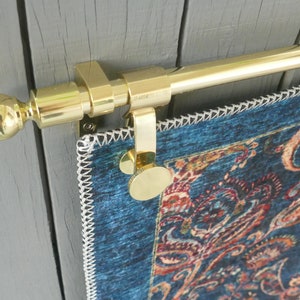 Wall Rug Hanger,quilt Hanger ,5/8 Hardware Set,wall Rug Holder,tapestry ...