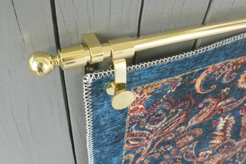 Wall Rug Hanger,quilt Hanger ,5/8 Hardware Set,wall Rug Holder,textiles ...