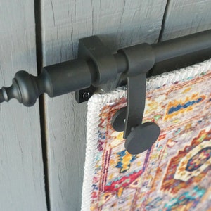 Metal Rug Hanger,quilt Hanger ,hardware Set,wall Rug Holder,tapestry ...