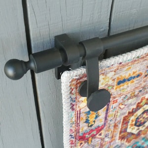 Metal Rug Hanger,quilt Hanger ,hardware Set,wall Rug Holder,tapestry ...