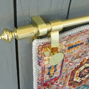 Metal Rug Hanger,quilt Hanger ,hardware Set,wall Rug Holder,tapestry ...