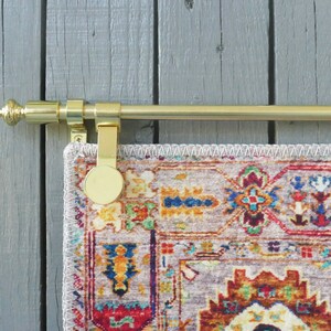 Metal Rug Hanger,quilt Hanger ,hardware Set,wall Rug Holder,tapestry ...