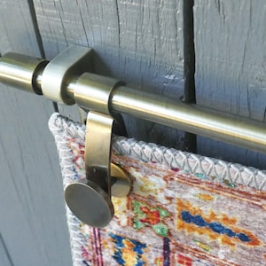 Metal Rug Hanger,quilt Hanger ,hardware Set,wall Rug Holder,tapestry ...