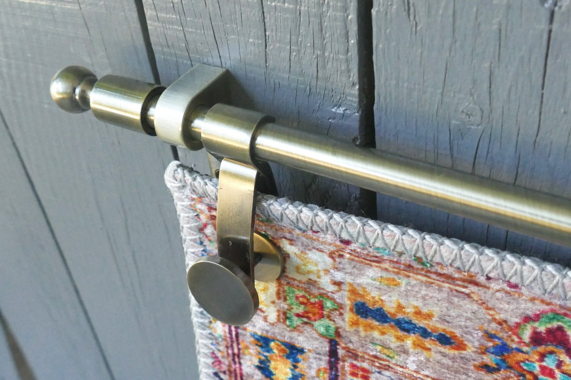 Metal Rug Hanger,quilt Hanger ,hardware Set,wall Rug Holder,tapestry ...