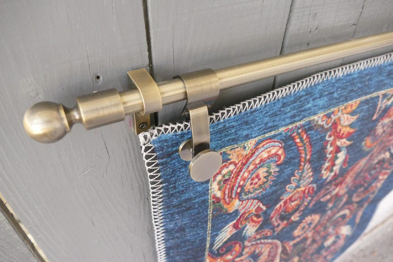 Wall Rug Hanger,quilt Hanger ,5/8 Hardware Set,wall Rug Holder,textiles ...