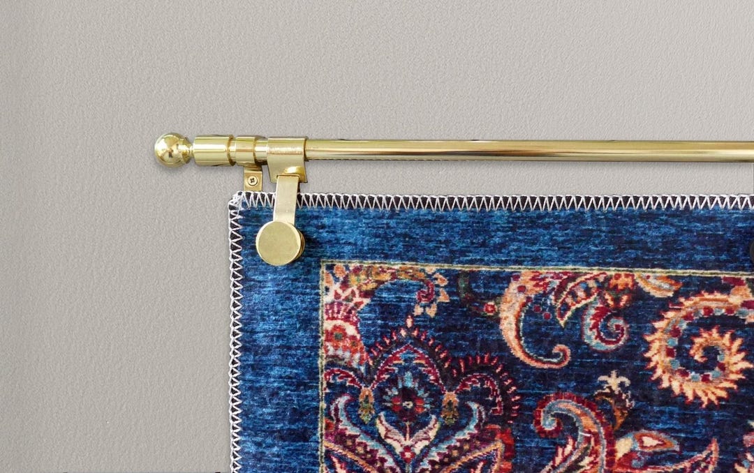 Wall Rug Hanger,quilt Hanger ,5/8 Hardware Set,wall Rug Holder,textiles ...