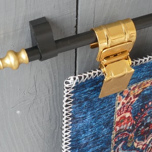 Metal Rug Hanger,quilt Hanger ,hardware Set,wall Rug Holder,tapestry ...