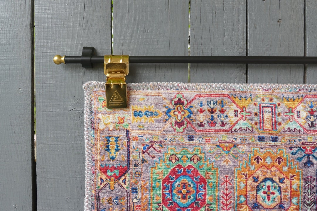 Metal Rug Hanger,quilt Hanger ,hardware Set,wall Rug Holder,tapestry ...