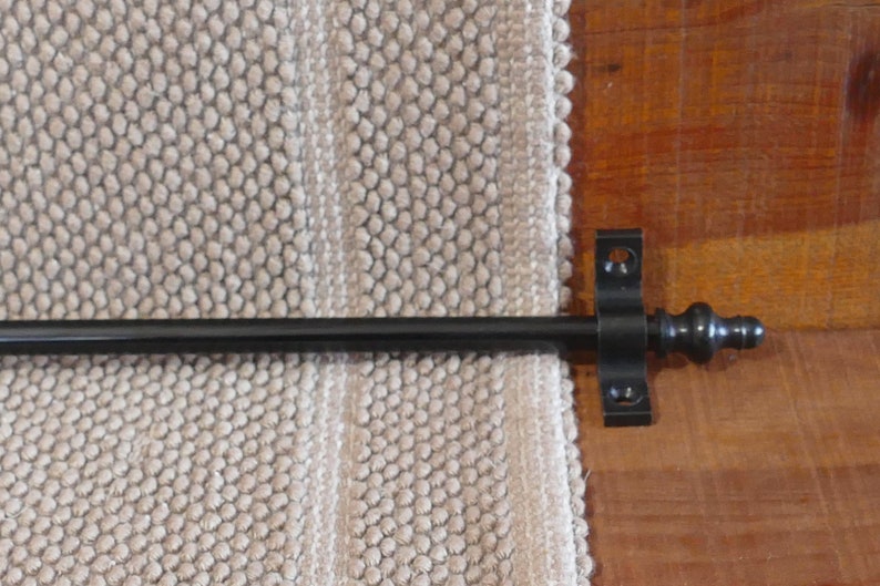 Black Stair Rodrunner Rods3/8'' Stair Carpet Runners - Etsy